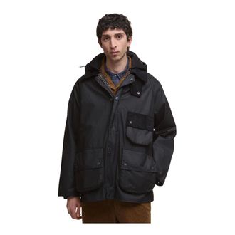 Barbour Homme, Vestes, Noir, Taille: L Veste huil&eacute;e Modified Solway