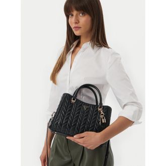 Guess Handtasche Guess Stacey HWGG97 41060 Schwarz