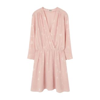 Zadig&Voltaire Heart Flash Hemdblusenkleid - - Dresses - Damen - Rosa - L