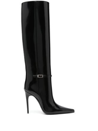 Saint Laurent Vendome Stiefel 110mm - Schwarz