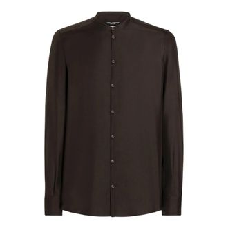 Dolce & Gabbana Shirt M0674 - - Shirts - Herren - Braun - 2XL