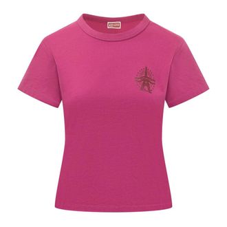 Kenzo Eiffelturm T-Shirt - - Tops - Damen - Rosa - XS