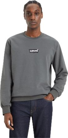 Levi's Herren Standard Graphic Crew Sweatshirt, Volcanic Ash, XS