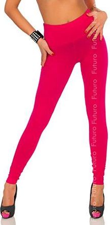 FUTURO FASHION Legging long - extensible/taille haute - poches - tailles 36 à 50 - LPK - Rose - 38