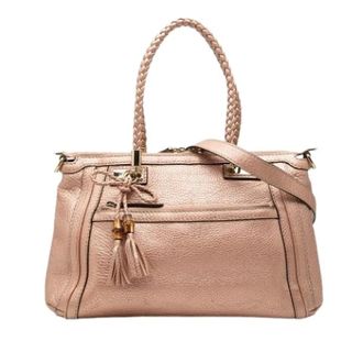 Gucci Pre-owned Bella Satchel - Femme - Pre-owned - Rose - Taille: ONE Size