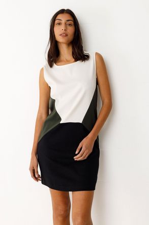 SKFK Damen vegan Kleid Laga Mehrfarbig