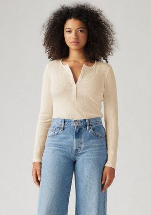 Levi's Langarmshirt DRY GOODS VACATIONER LS mit Rippstruktur