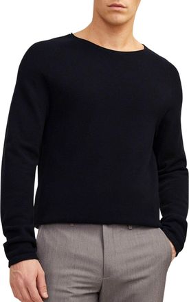 Jack & Jones Herren Strickpullover Rundhals Basic Langarm Sweater Baumwolle Shirt JJEHILL