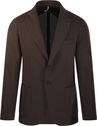 Santaniello Homme, Vestes, Brun, Taille: 2XL Jacket