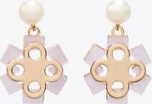 Tory Burch Forget Me Not Ohrh&auml;nger mit Perle