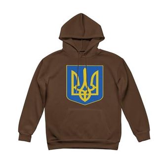 Generic Sweatshirts &Agrave; Capuche Hommes Doublure Polaire Imprim&eacute; Graphique Ukraine Embl&egrave;me National Pull Hoodie Hauts Streetwear Vintage Pull De D&eacute;tente Athleisu