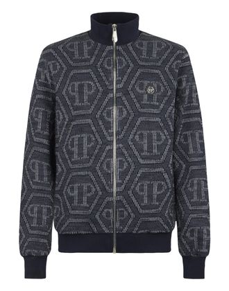 Philipp Plein Jacquard Tracksuit Jacket Monogram