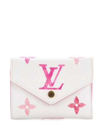 Louis Vuitton Kleines Victorine Portemonnaie mit Monogramm - Rosa