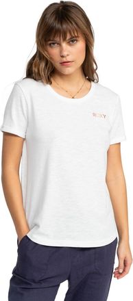 Roxy Damen Saturdaze Ss Tee T-Shirt, Weiß-Snow White, XXL