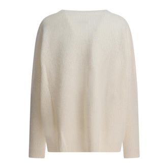 Max & Moi Poema Sweater - - Knitwear - Damen - Wei&szlig; - XS