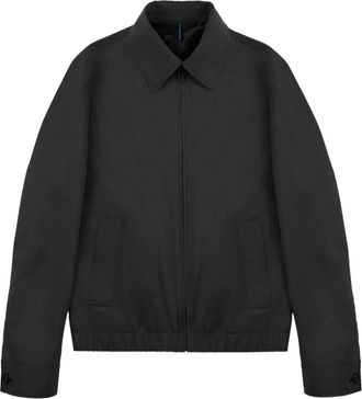 Incotex veste bomber à fermeture zippée - Gris