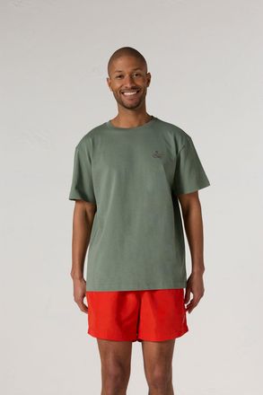 Jott T-shirt col rond mixte Vert sauge Lipe - Taille XL