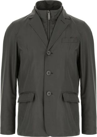 Herno Homme, Vestes, Vert, Taille: 2XL Veste Trois Boutons