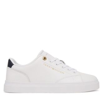 Tommy Hilfiger Sneakers Tommy Hilfiger Th Chic Sneaker FW0FW09105 Wei&szlig;