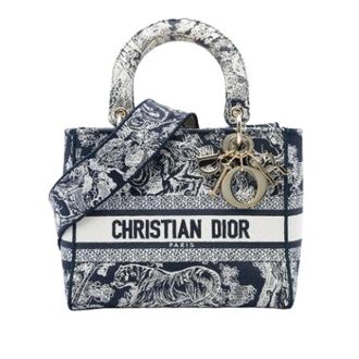 Dior Pre-owned Lady D-Lite - Femme - Pre-owned - Bleu - Taille: ONE Size