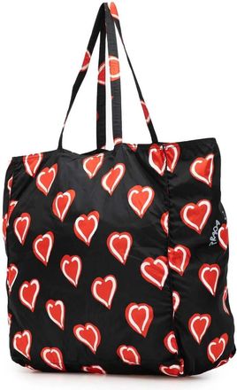 Prada Shopper - Tessuto Stampato I Heart Prada Tote - Gr. unisize - in Schwarz - f&uuml;r Damen