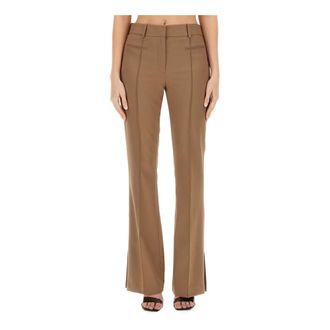 Helmut Lang Femme, Pantalons, Brun, Taille: 36 FR Tailored Pantalons