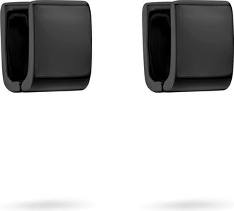 Liebeskind BERLIN Damen Creolen aus Edelstahl - Verschiedene moderne Designs & Größen in Silber, Gold, Roségold und Schwarz erhältlich - modern & alltagstauglich