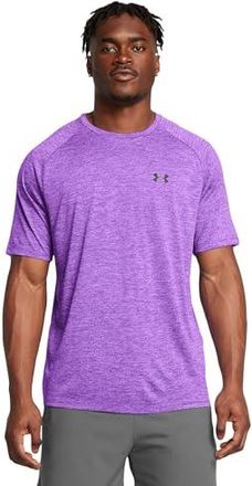 Under Armour T-shirt Tech 2.0 à manches courtes pour homme, (525) Lavish / / Noir, Taille L
