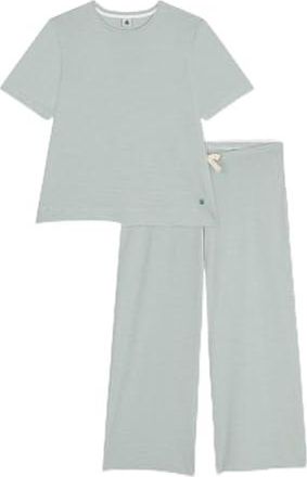 Petit Bateau Femme A09u2 Pyjama, Paul/Marshmallow, XS EU