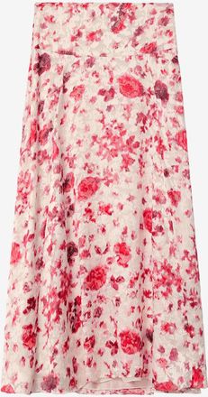 Isabel Marant Jupe Hilza - Femme - &Eacute;cru-rose - Taille34 - Isabel Marant