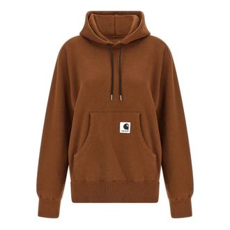 sacai Capsule Sweat &agrave; capuche - Femme - Sweatshirts et sweats &agrave; capuche - Brun - Taille: 38 FR