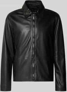 Strellson Regular Fit Lederjacke aus echtem Lammleder Modell KELLAN-S