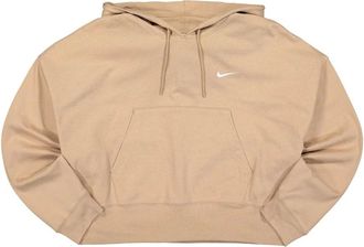 Nike Femme, Sport, Beige, Taille: 36 FR NSW Oversized Jersey Sweat &agrave; capuche