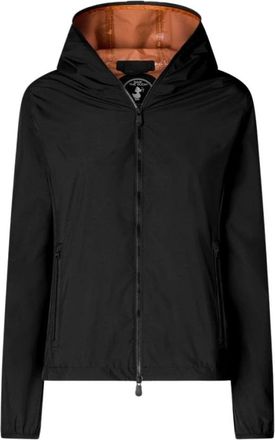 Save The Duck Femme, Vestes, Noir, Taille: 40 FR Stella Rain Jacket