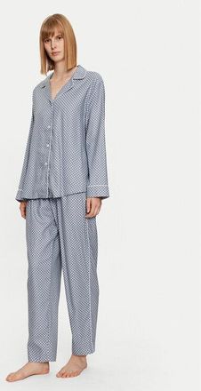 Selmark Pyjama Corbatera P7376 Blau Regular Fit