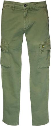 Lyle & Scott Homme, Pantalons, Vert, Taille: W32 Pantalone Cargo
