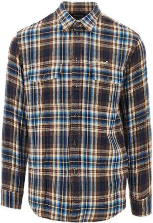 Dsquared2 Check flannel shirt Man 48
