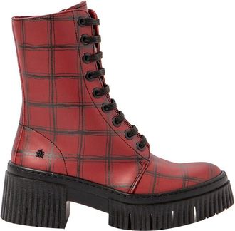 Art 1375 York, Damenstiefel, Red Tartan, Größe 37, Rot (Red Tartan), 37 EU