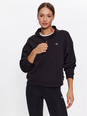 Vans Sweatshirt Leighton Mock Neck Fleece VN000A5V Schwarz Regular Fit