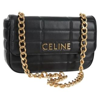 Celine Sac Bandouli&egrave;re Vintage Pre-owned - Femme - Pre-owned - Noir - Taille: ONE Size
