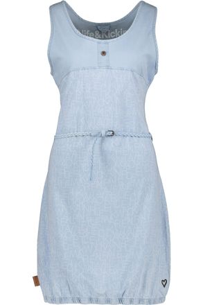 Alife And Kickin and Kickin Damen DojaAK Kleid, Light Denim, XS