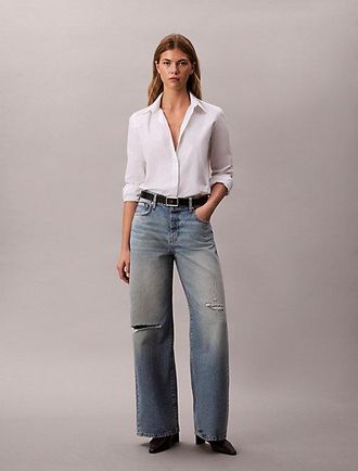Calvin Klein Wide Leg Jeans - Waterway - Damen - 27SH