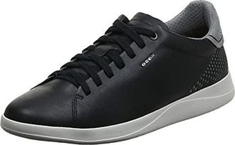 Geox Homme U Kennet B Sneakers, Black, 40 EU