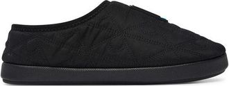 Calvin Klein Hausschuhe Home Slipper Quilted Rip Emblem HM0HM02280 Schwarz
