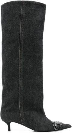 Diesel Stiefel - Boots Black - Gr. 36 (EU) - in Schwarz - f&uuml;r Damen