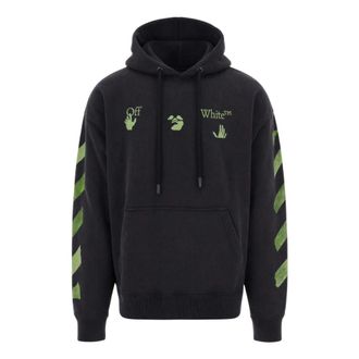 Off-white Hoodie - - Sweatshirts & Hoodies - Herren - Schwarzk - S