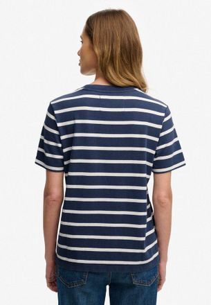 Superdry Kurzarmshirt Heritage Hamptons Stripe Tee