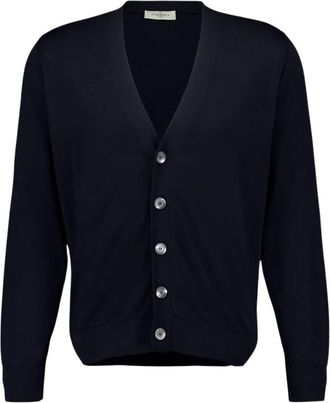 PIACENZA 1733 Piacenza 1733, Homme, Pulls, Bleu, Taille: 2XL Cardigans