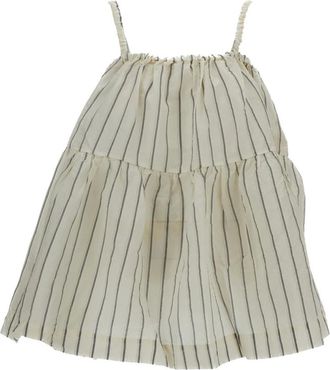 CASEY CASEY Femme, Tops, Blanc, Taille: 36 FR Haut en Soie Ray&eacute;