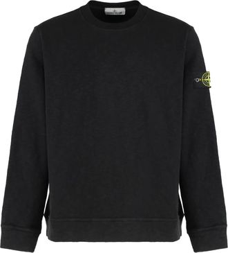 Stone Island Homme, Sweatshirts et sweats &agrave; capuche, Noir, Taille: 3XL Crew Neck SweaT-shirt